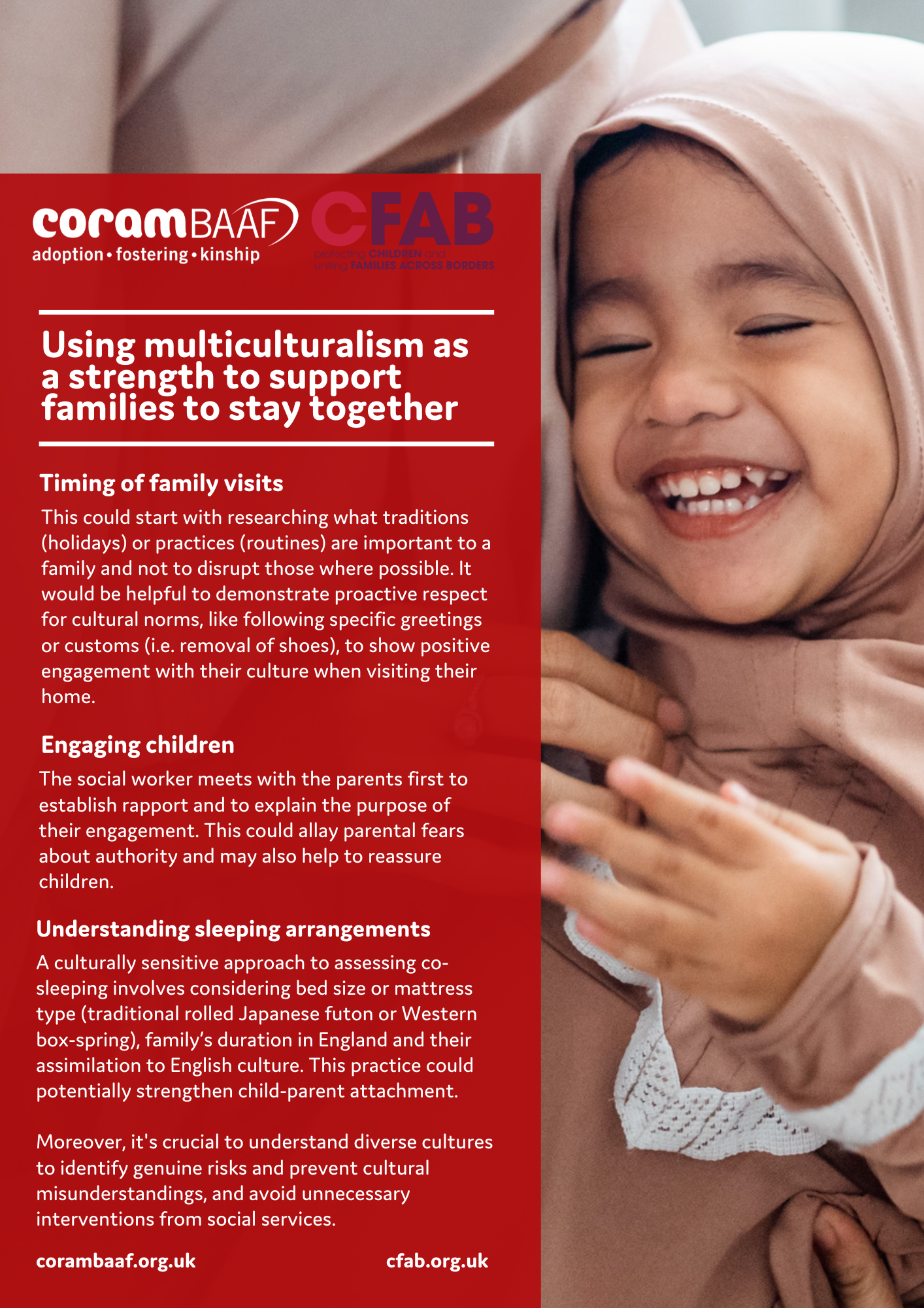 Preventing failure: why social work must move beyond cultural humility | CoramBAAF